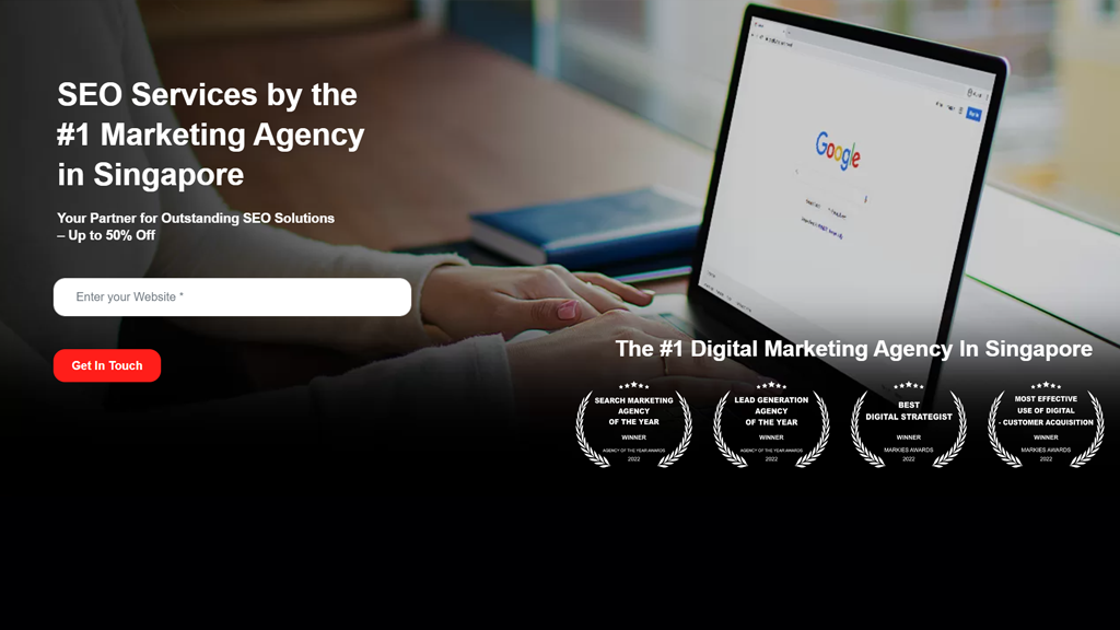 #1 SEO Agency Singapore | Up To 50% Off Marketing Services